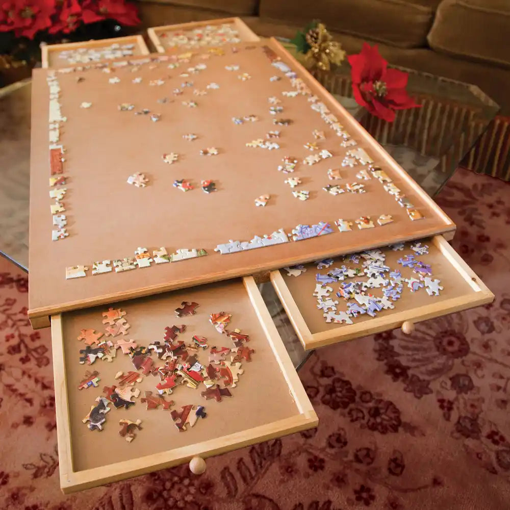 Puzzle Tables and Organizers | Bits and Pieces