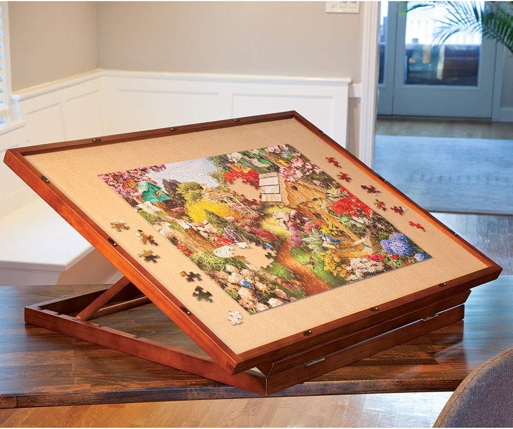 Deluxe Swivel Puzzle Easel | Bits and Pieces