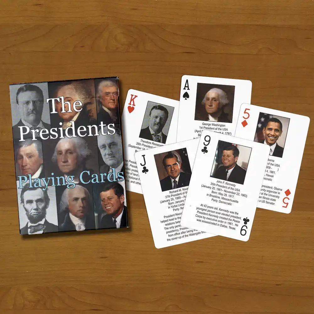 The Presidents Playing Cards – Bits and Pieces