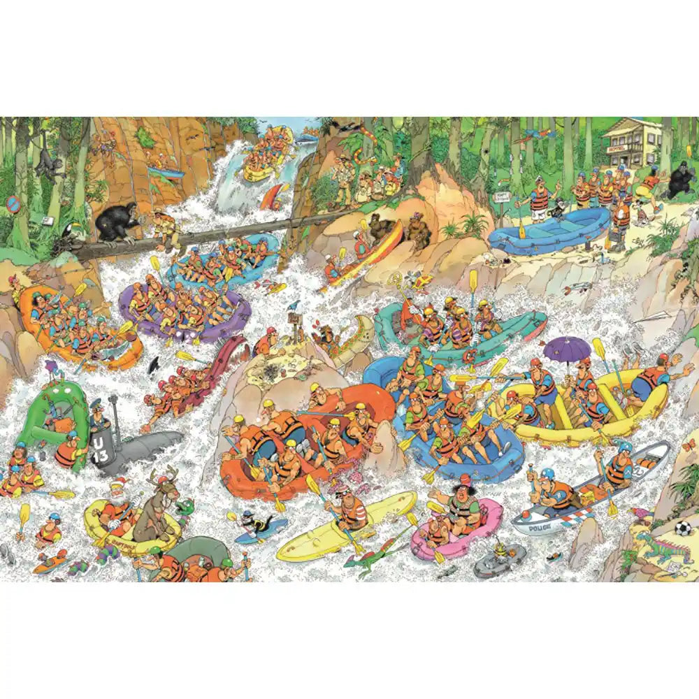 Wild Water Rafting 3000 Piece Jigsaw Puzzle | Bits and Pieces