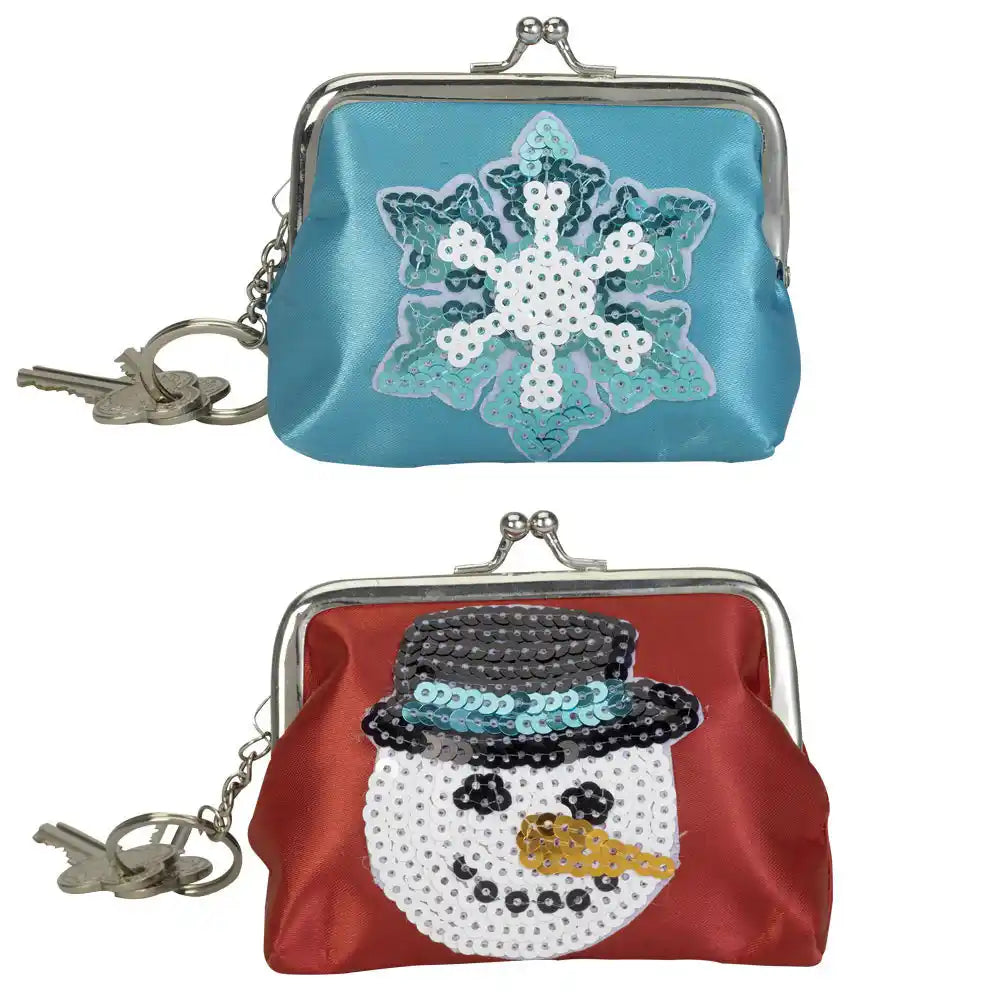 Sparkly Holiday Coin Purse Set – Bits and Pieces