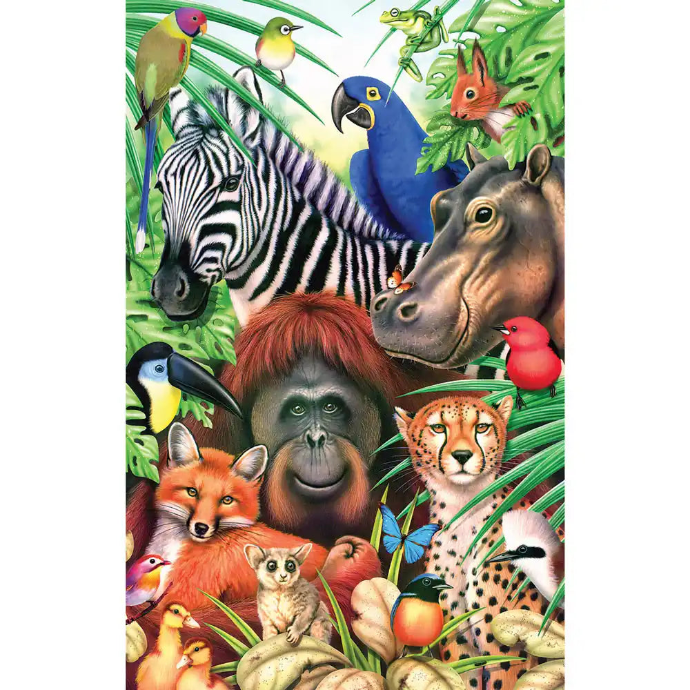 Jungle Magic 100 Large Piece Jigsaw Puzzle – Bits and Pieces