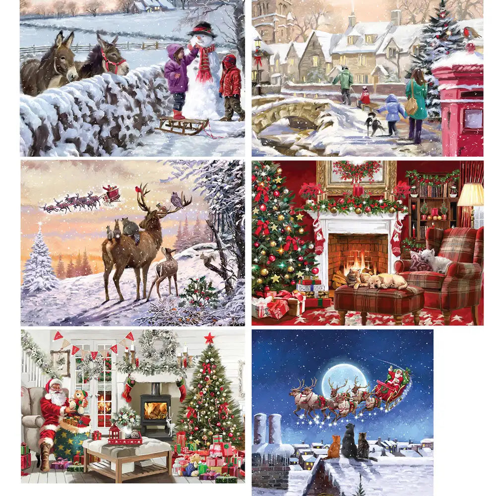 Set Of 6:The Macneil Studio 1000 Piece Jigsaw Puzzle | Bits and Pieces