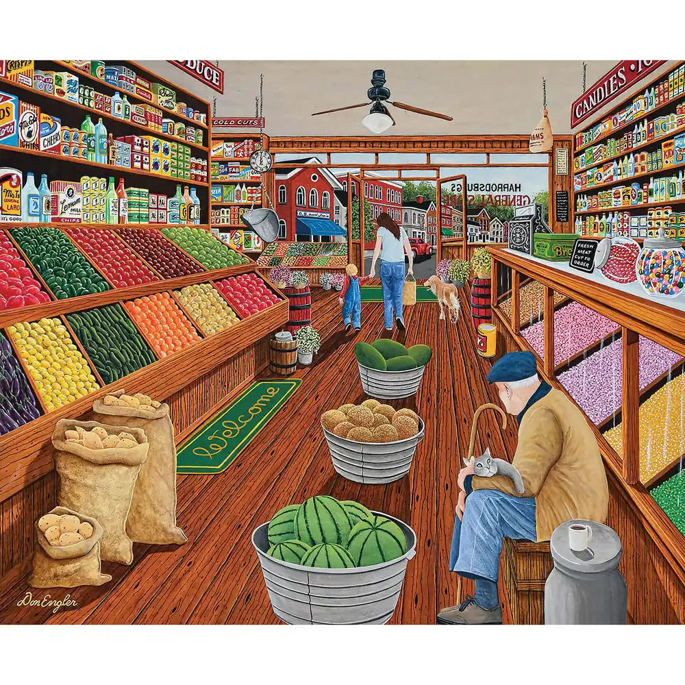 The Shopkeeper 300 Large Piece Jigsaw Puzzle – Bits and Pieces