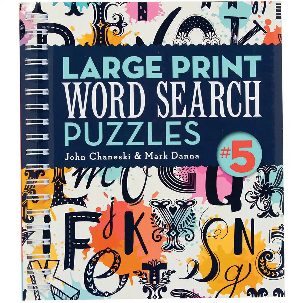 Large Print Word Puzzles 5 Book – Bits and Pieces