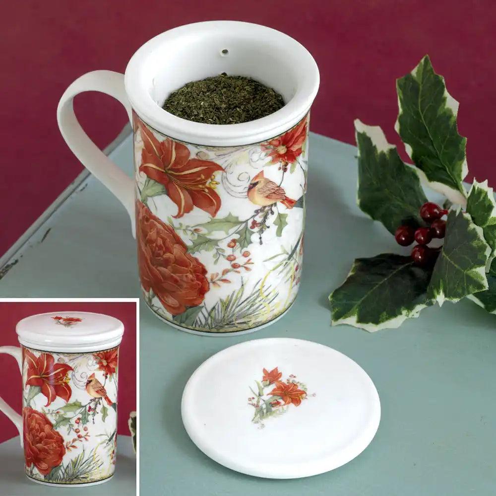 Cardinal Tea Steeper Set | Bits and Pieces