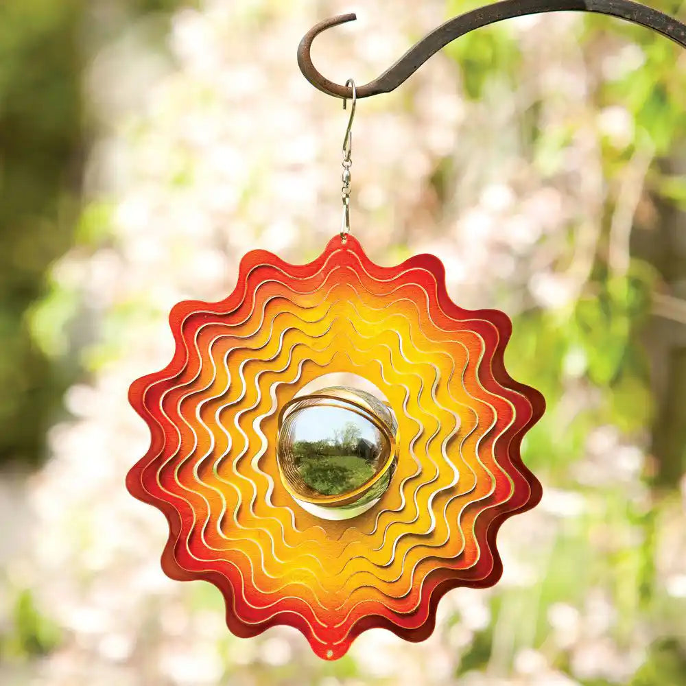 Optical Sun Windspinner – Bits and Pieces
